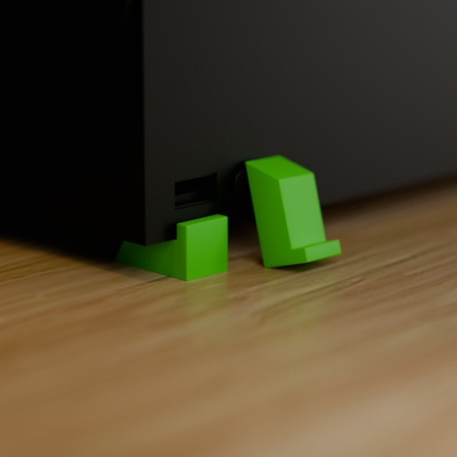 🎮 Xbox Series X Stand / Feet・ STL File for 3D printing・Cults