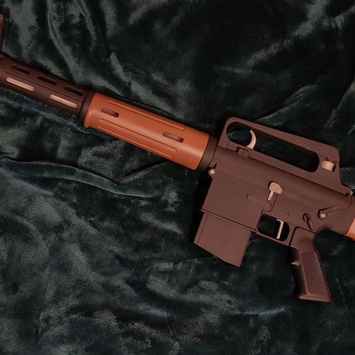 🔫 Retro Armalite AR-10 GBBR (for MWS)・ STL File for 3D printing・Cults