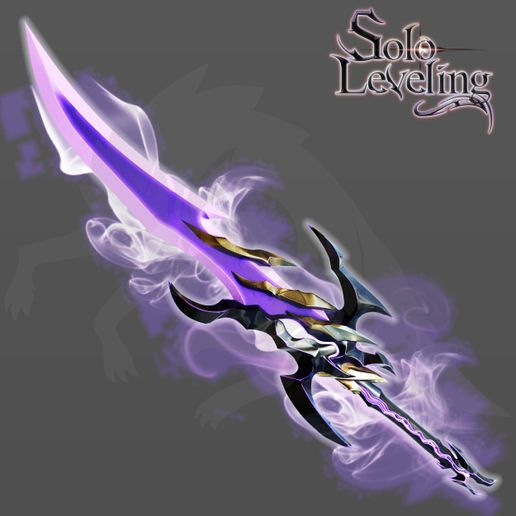 🗡️ Antares Fang Sung Jin Woo Dagger from epilogue arc Solo Leveling for ...