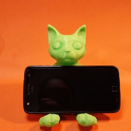 🕹️ Cellular Joystick Cat Phone Stand - Cat Phone Stand・Free STL File ...