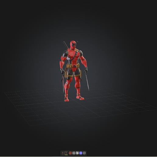 STL file 3D PRİNTABLE DEADPOOL 🦸‍♂️ ・3D printable design to download・Cults