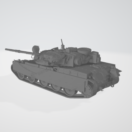 STL file T95/FV4201 Chieftain 🗺️ ・Model to download and 3D print・Cults