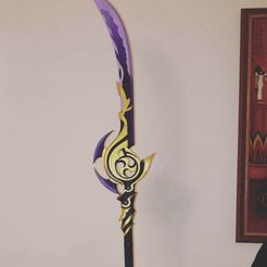 3D printable Genshin Impact - Engulfing Lightning • made with Tronxy ...