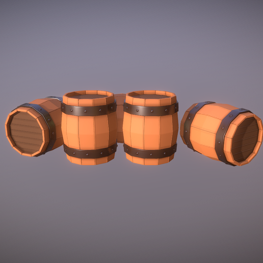 STL file Barrel 🛢️ (OBJ)・3D printing template to download・Cults