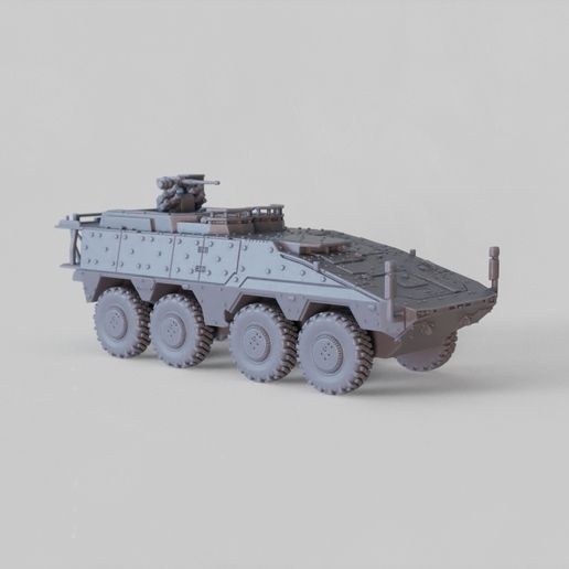 Archivo STL Vehículo militar 8x8 Boxer IFV Commando 📱 ・Diseño de ...