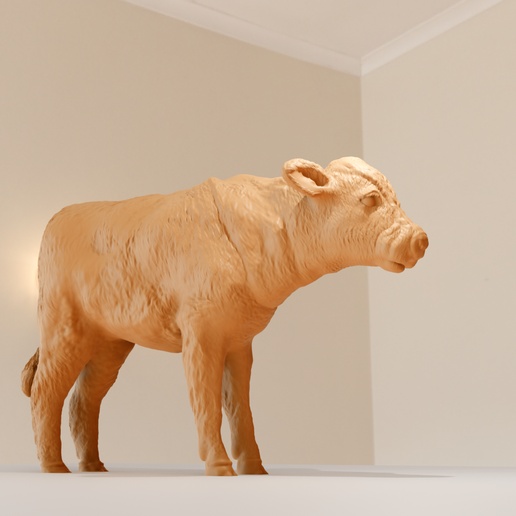 Archivo STL cow calf stl 🐄 ・Diseño para descargar y imprimir en 3D・Cults