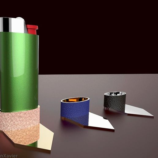 Free STL file Lighter Case 📱 ・3D printer model to download・Cults