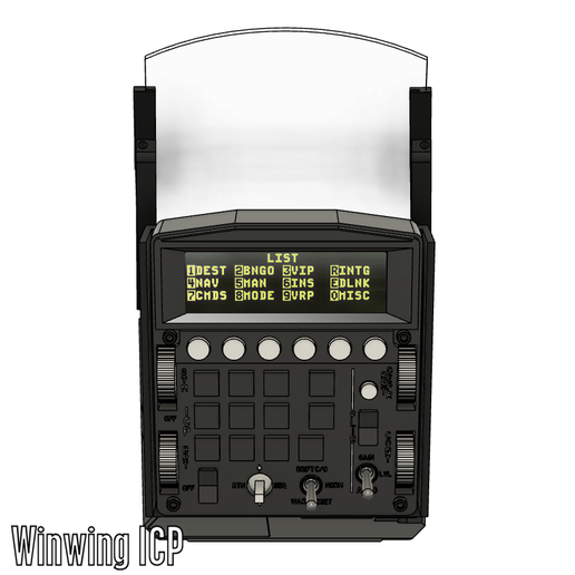 ️ F-16 Cockpit HUD 1:1 Scale・ STL File for 3D printing and CNC ...