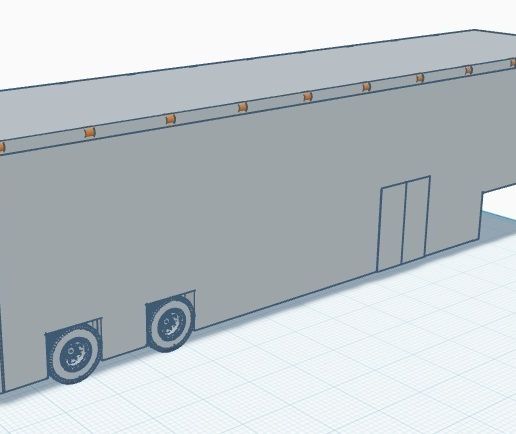 🏎️ 53ft Race car hauler・ STL File for 3D printing・Cults