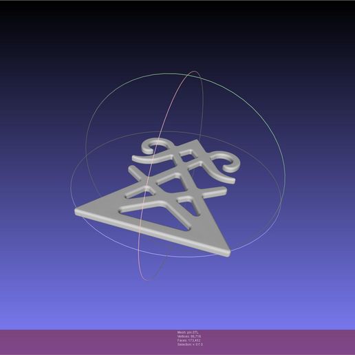 🧷 Helltaker Lucifer Chest Pin・ STL File for 3D printing・Cults