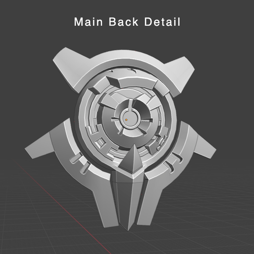 🔙 Pulonia Sandrone Back Accessory - Genshin Impact・ STL File for 3D ...