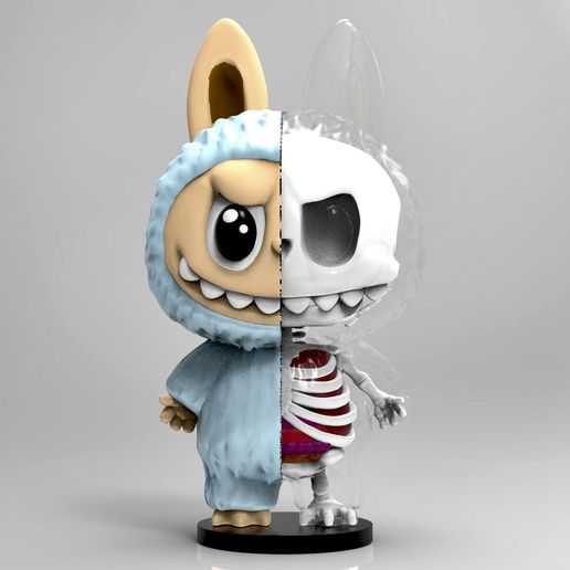 Archivo STL LABUBU ANATOMI 🐉 ・Diseño de impresora 3D para descargar・Cults