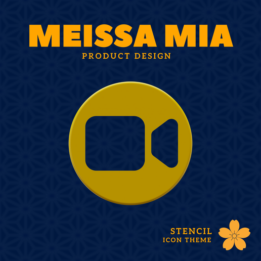 📷 3D Printable Video Camera Stencil Pro Pack – Camcorder, Record Light ...