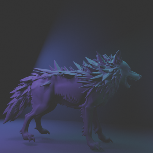 🎲 Frostwolf・Free STL File for 3D printing・Cults