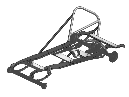 👽 1933-35 Chevy gasser chassis・ STL File for 3D printing・Cults