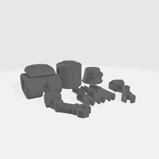 STL file Buckethead Robot Nation 🤖 (3MF)・3D print object to download・Cults