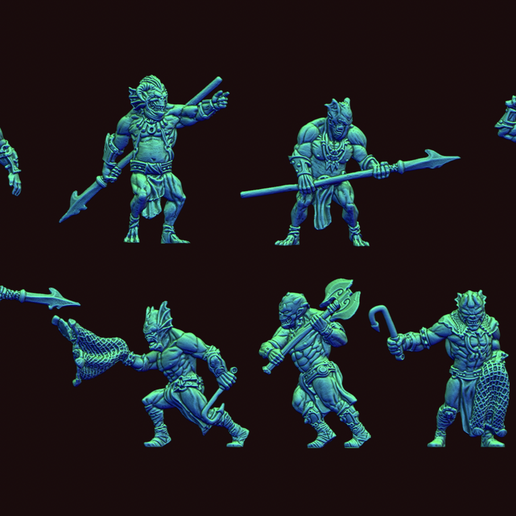 🎲 Fomóirí Warband・ 3D File for 3D printing・Cults