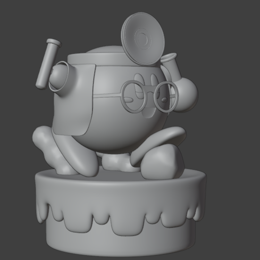 STL file Doctor Kirby 🩺 (OBJ)・3D printing template to download・Cults