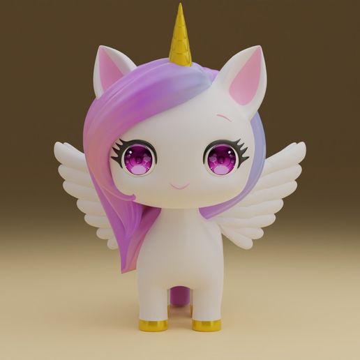 🦄 Unicorn・ STL File for 3D printing・Cults