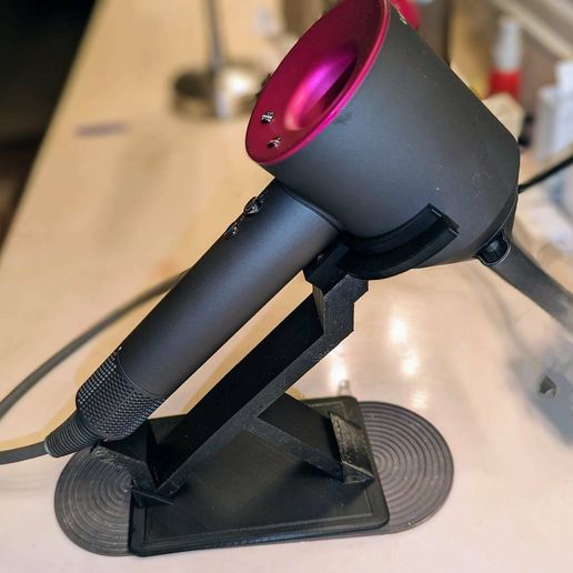 💇 Dyson Hair Dryer Base・Free 3D File for ・Cults