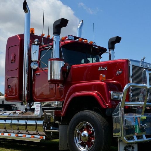 🚚 The Mack Truck logo, bulldog・Free STL File for 3D printing・Cults