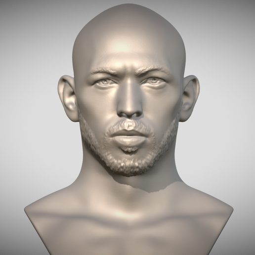 👤 Andrew Tate bust for 3D printing・ STL File for 3D printing・Cults