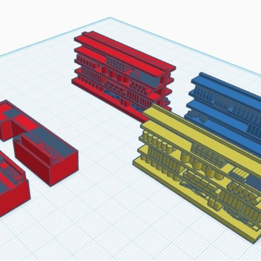 🌆 Shop Interior pack・ STL File for 3D printing・Cults