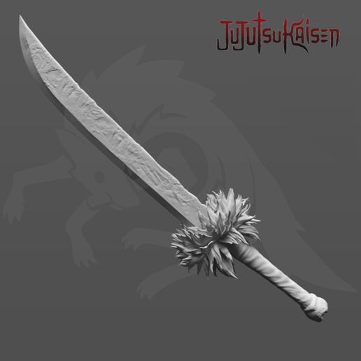 💬 Split Soul Katana Jujutsu Kaisen for cosplay 3d model・ STL File for ...