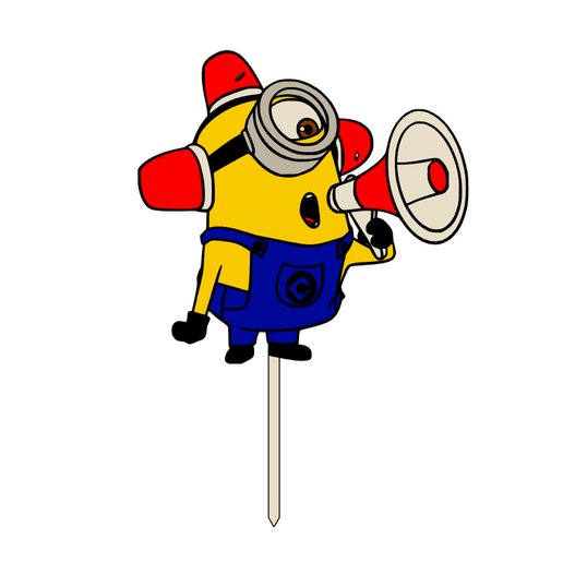 minion cake topper tutorial