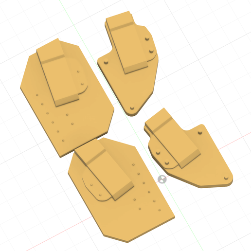 🚗 9/40 Side Car Magazine Pouch Holster Vacuum Mold・ STL File for 3D ...