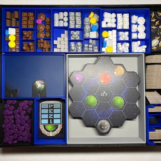 3D file Gaia Project Organizer 🃏 ・Template to download and 3D print・Cults