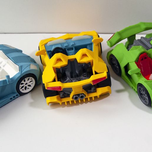 🚗 Cute Lamborghini Aventador Spyder in Cartoon Style・ 3D File for 3D ...