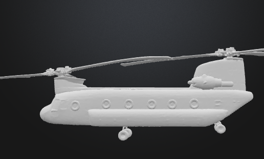 🚁 Marines Chinook Helicopter・ STL File for 3D printing・Cults