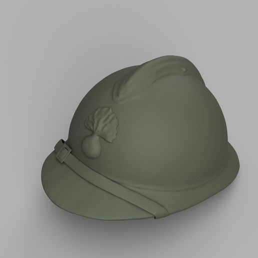 STL file 1/35 Adrian helmet 🪖 ・3D printable model to download・Cults