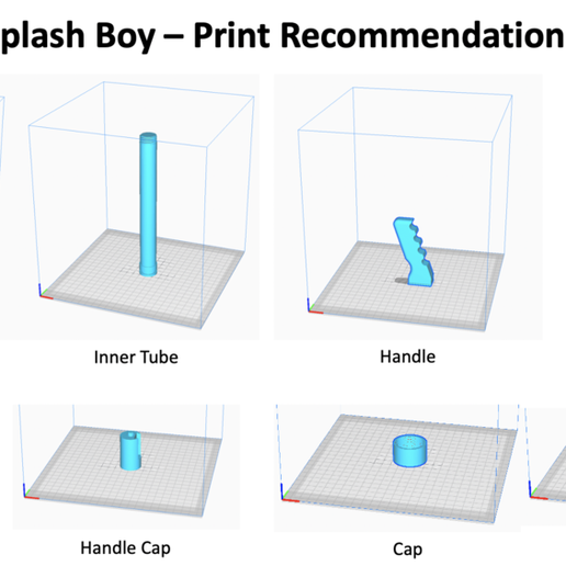 💦 Splash Boy - Water toy・Free 3D File for ・Cults