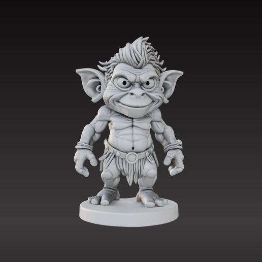 STL file troll miniature 🧌 ・3D printer model to download・Cults