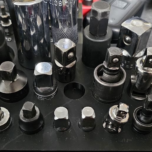 🧰 Random Socket Adapter Orgnaizer・Free STL File for 3D printing・Cults