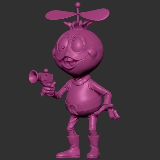 🎬 Quisp Cereal Mascot・ STL File for 3D printing・Cults