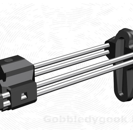 3D file Scorpion_EVO_3_A1_Sliding_stock_v2 🔫 ・3D printing template to ...