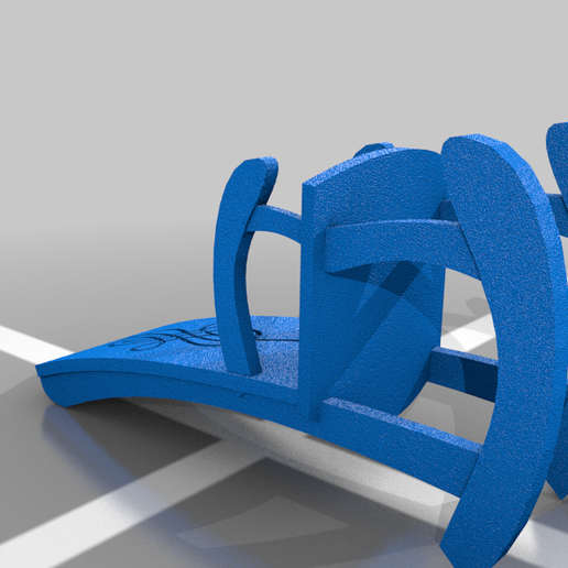 🪑 Rocking chair・Free STL File for ・Cults