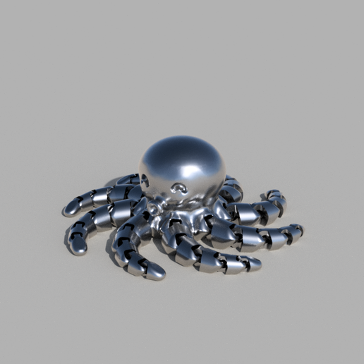 🐙 octopus・ STL File for ・Cults