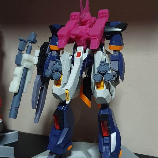 🤖 1/144 Gundam Barzam II with Eleanor System Mode Conversion・ STL File ...