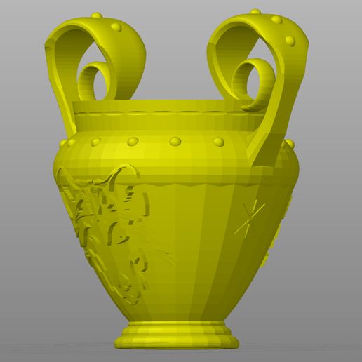 OBJ file Greek pot planter 🏛️ ・Model to download and 3D print・Cults