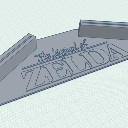 STL file The Legend of Zelda module holder for Nintendo Nes 👽 ・Design ...