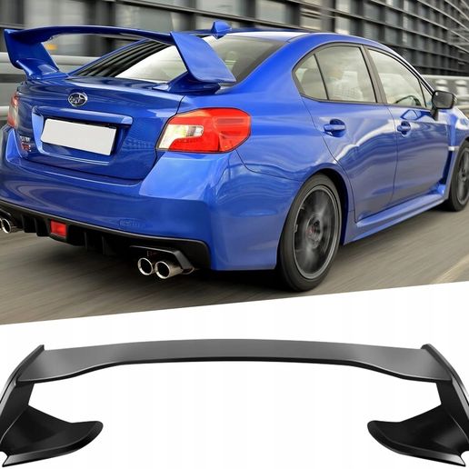 🪶 1:1 Life-Size 2018 Subaru WRX STI Rear Spoiler Wing | 15-Part 3D ...