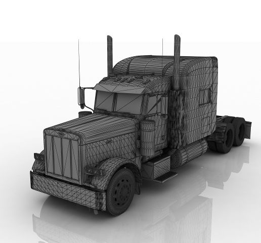 🚗 Peterbilt 3D model・ 3D File for 3D printing・Cults