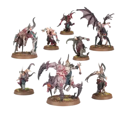 ♟ Grimdark Mutated Fanatical Cultists・ 3D File for 3D printing・Cults