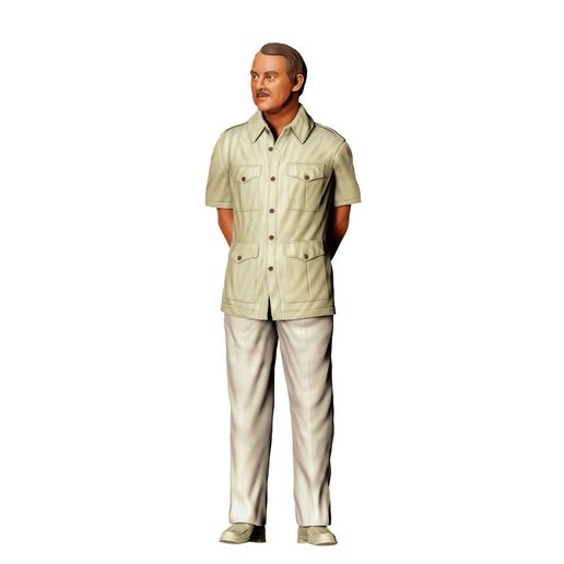 👾 N4 Higgins John Hillerman Magnum P.I・ STL File for 3D printing・Cults