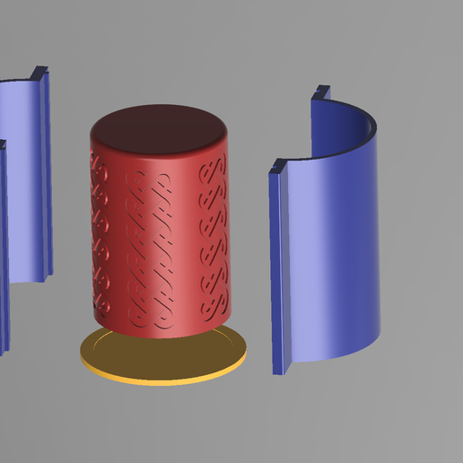 STL file CANDLE PATERN 1 MOLD 🕯️ ・Template to download and 3D print・Cults
