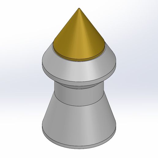 🔫 H&N hornet style spud gun projectile・ STL File for 3D printing・Cults